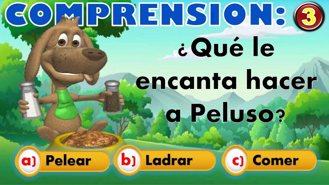 Reading Comprehension THE HAIRY DOG