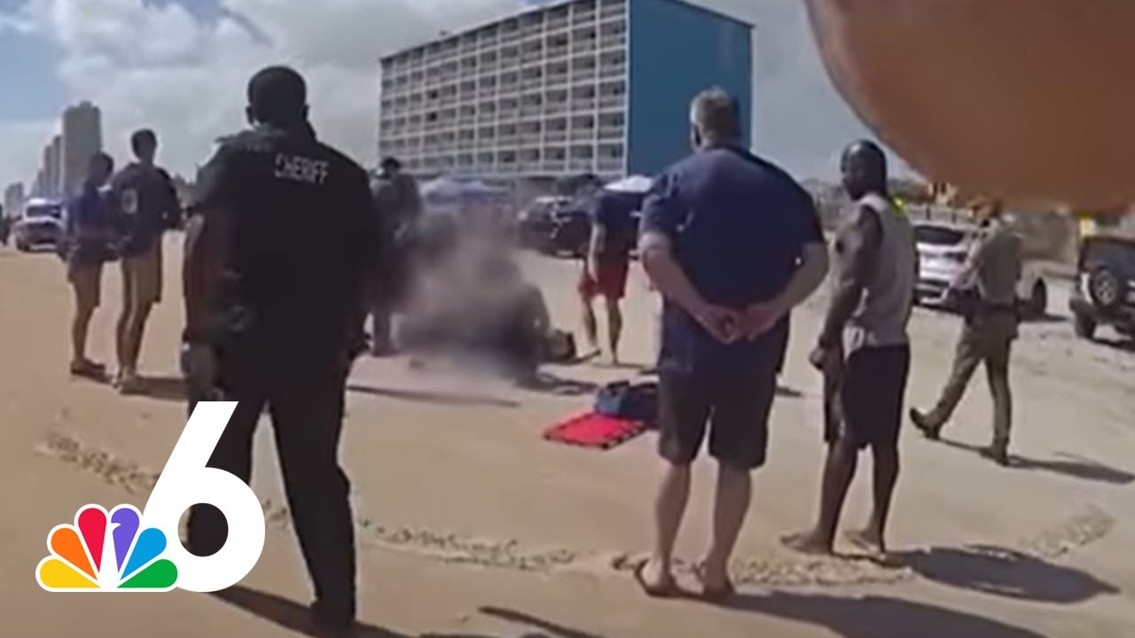 Man survives after driver runs over his head on Florida beach