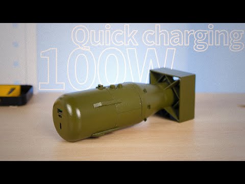 Little Boy Atomic Bomb Power Bank Model by KJDOT - Thingiverse