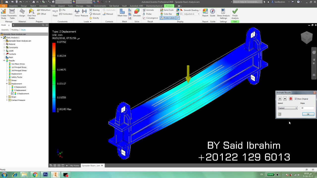 Spreader Beam Analysis BY Said Ibrahim