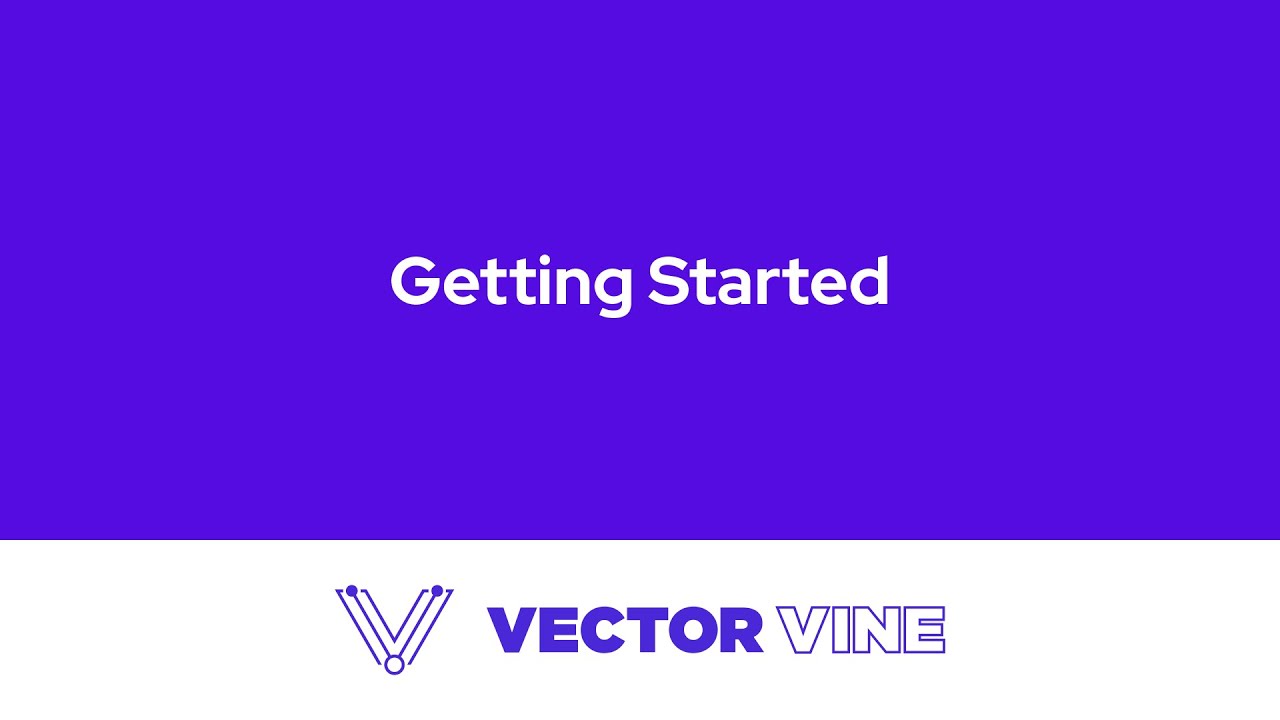 Getting Started with Vector Vine