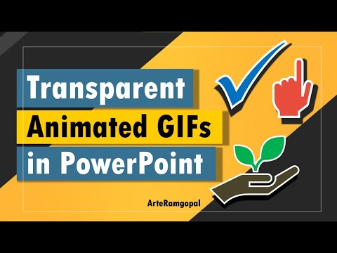 Create Transparent Animated GIFs for Camtasia [With PowerPoint 365]