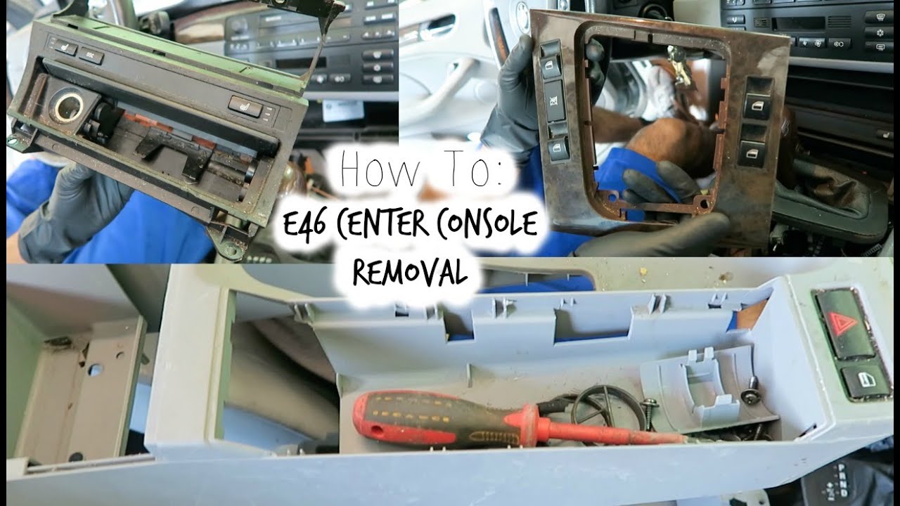 How To Remove BMW E46 Center Console