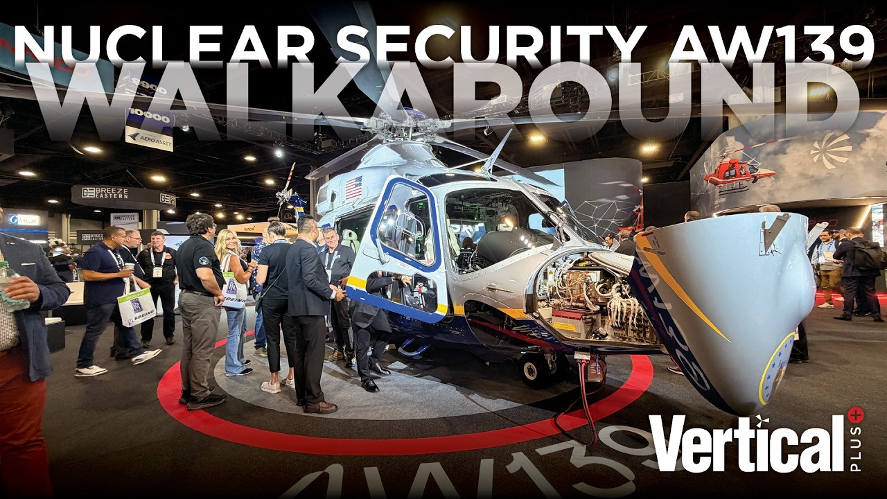 America's Nuclear Response Helicopter | NNSA AW139 Walkaround at Verticon 2026