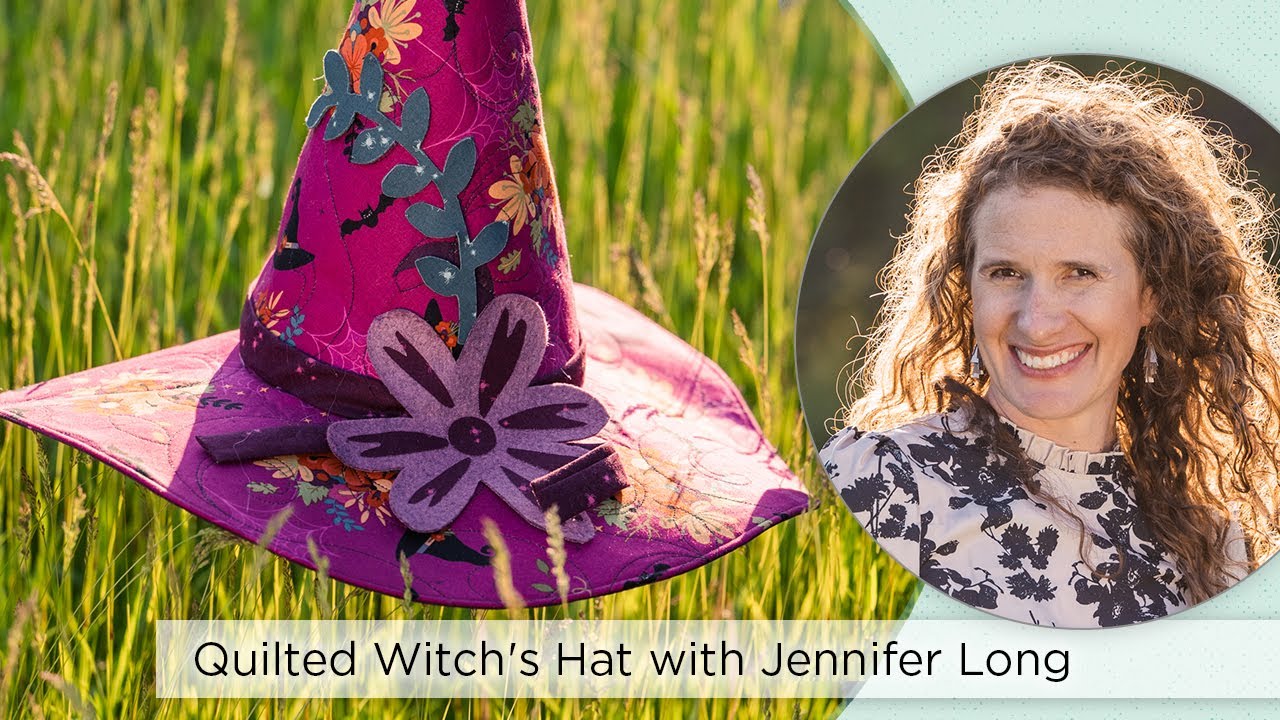 How to Make a Quilted Witch Hat - Free Project Tutorial