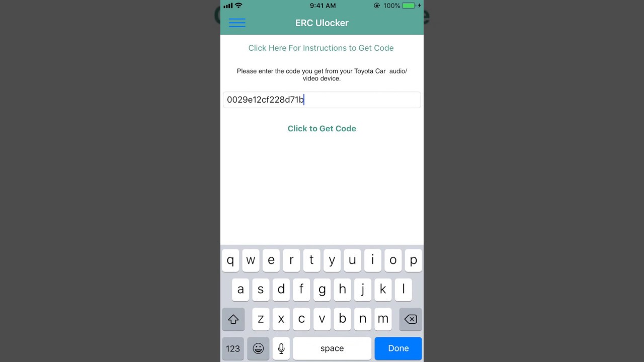 Toyota ERC Code Guide for iOS | ERC Calculator App