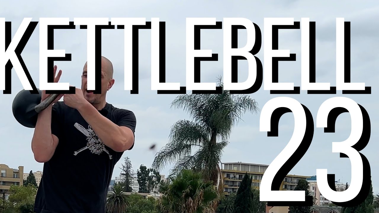 Kettlebell 23 - intro to single bell front squat - the fastest way to improve your abs