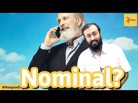 Nominal | Word 173 | Meaning & Use | HoopoeEnglish