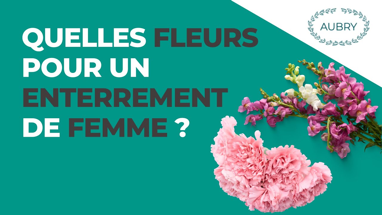 Enterrement de femme : quelles fleurs choisir ?