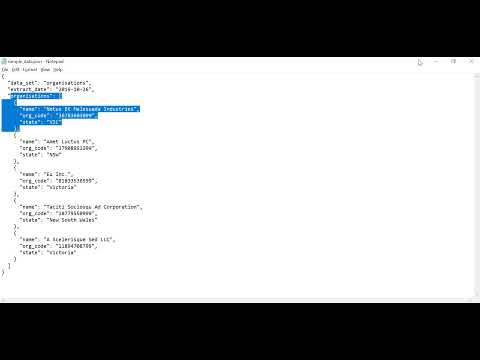 Snowflake :- Load Json File