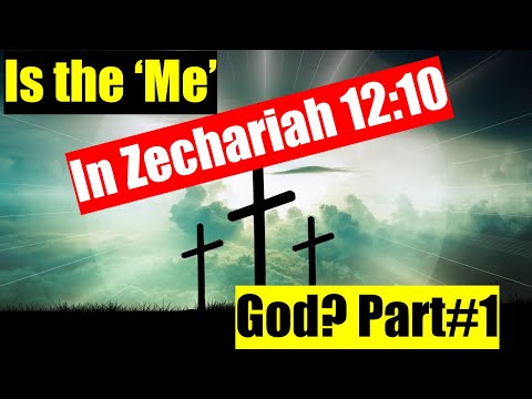 Is the 'Me' in Zechariah 12:10 God? Rabbi Singer does not think so!