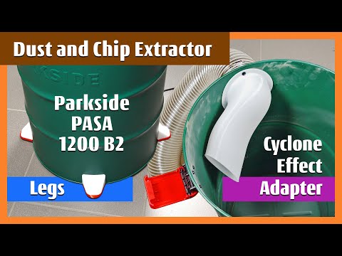 🌬️ Barrel Legs for Parkside PASA 1200 B2 Dust Chip Extractor・ STL File ...