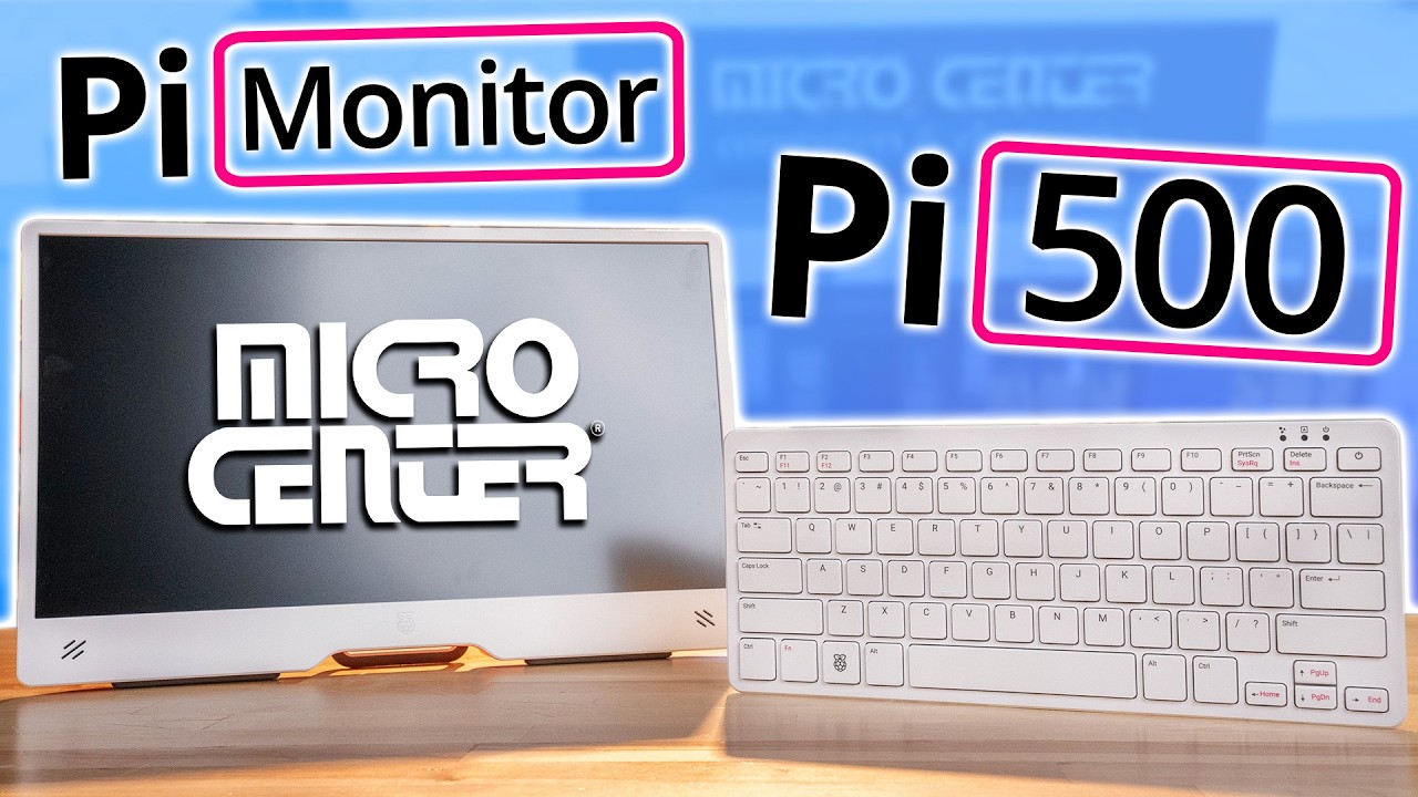 Brand New Raspberry Pi! | Pi 500 & Pi Monitor!