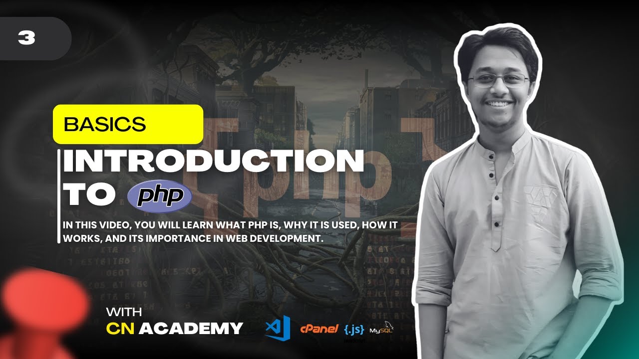 Learn PHP Course Class 3  | PHP Variables, Data Types, Operators  and Constants Explained