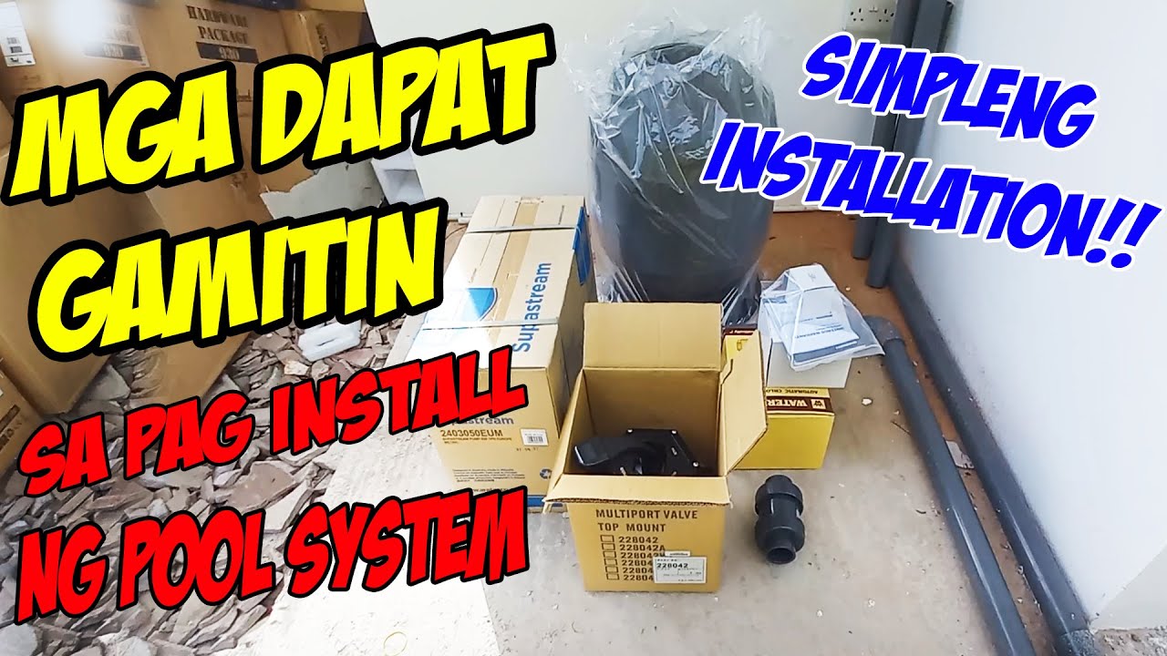 Simpleng Pool System Installation