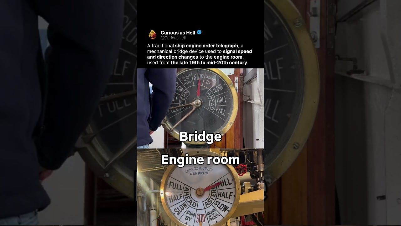 Ship Engine Order Telegraph ⚓