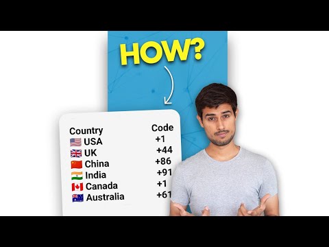Why do all Indian Mobile Numbers start with +91?
