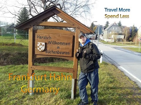 How to travel very cheap. Frankfurt Hahn. Germany. Tips Tricks. Film 2.