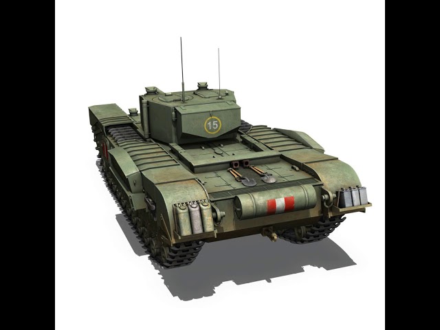 Churchill MK.III - Cyclops 3D Model - FlatPyramid