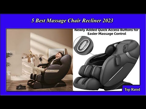 ✅ 5 Best Massage Chair Recliner 2023: Find The Proven Chair That You Deserve!