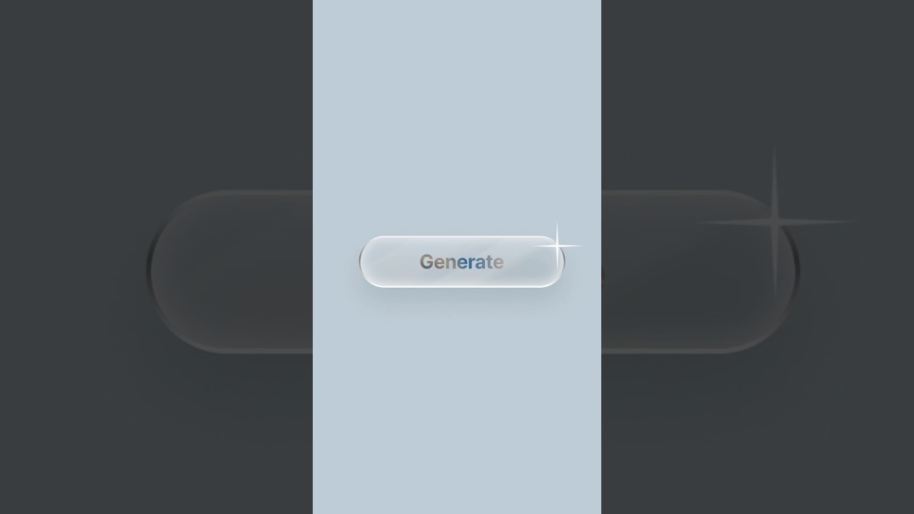 Glass Button in figma… what do you think? 🫧 #figma #productdesign #figmatutorial #uxdesign #tips