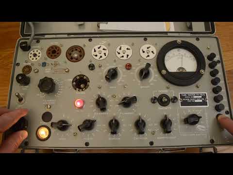 TV-7B/U Hickok Military Tube Tester - Calibrated by Daniel | Reverb