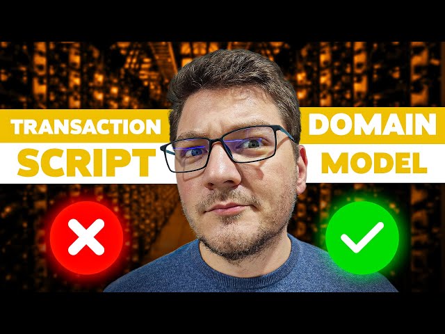 Refactoring from Transaction Script to Domain-Driven Design | Galaxy.ai