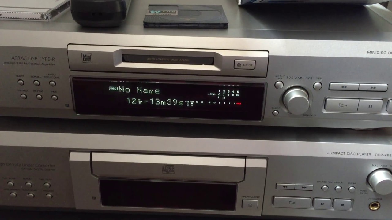 'Hacking' The Sony MDS-JE530 MiniDisc With Arduino / S-Link Protocol