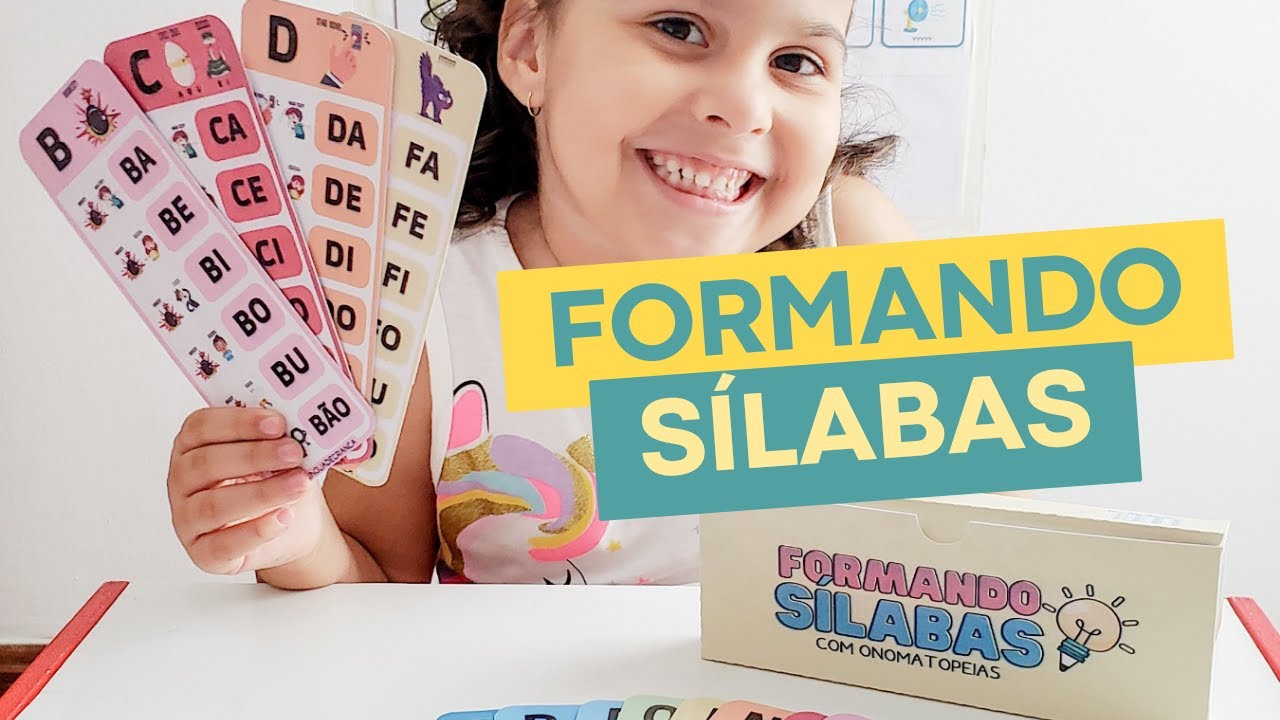 FORMANDO SÍLABAS | Recurso Pedagógico | PDF