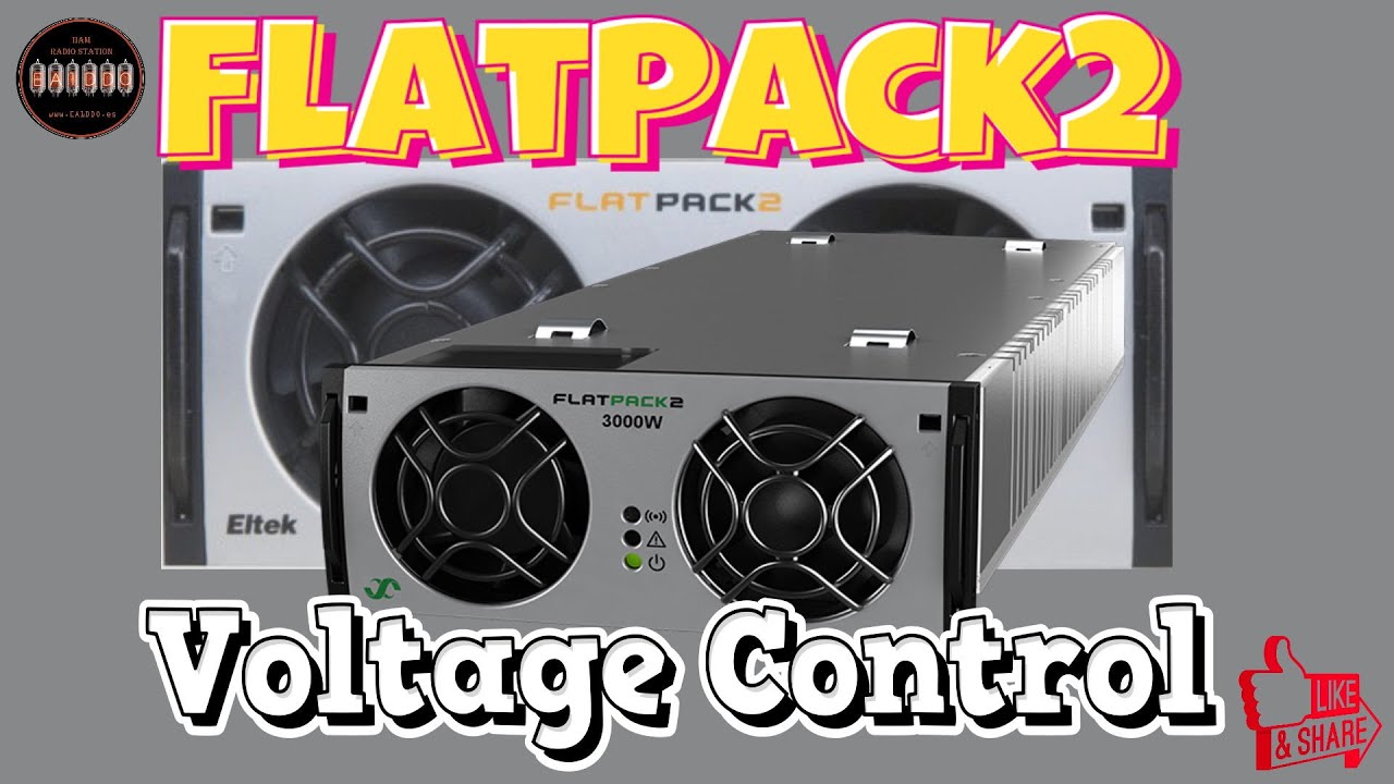 Eltek FlatPack2 Adjustable Output Voltage Control - Thai Mod