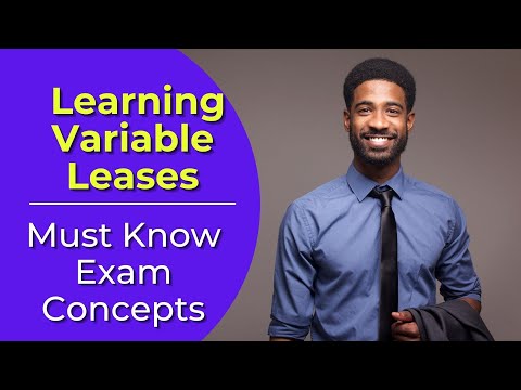 Variable Lease: What is it? Real estate license exam questions.