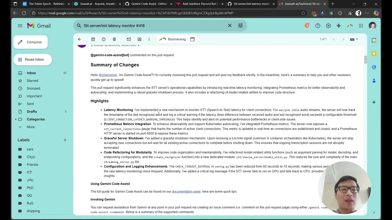 A CEO's Review on Gemini CodeAssist for GitHub Pull Request & Code Review