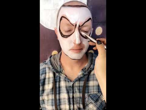 Jack Skeleton Face Paint