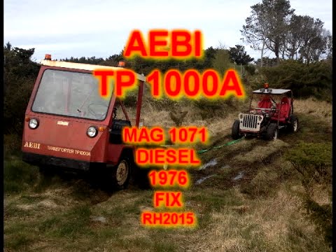 Aebi TP1000A MAG 1071 Diesel Cracked Crank Case