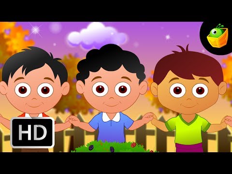 The Mulberry Bush - English Nursery Rhymes - Cartoon/Animated Rhymes For Kids