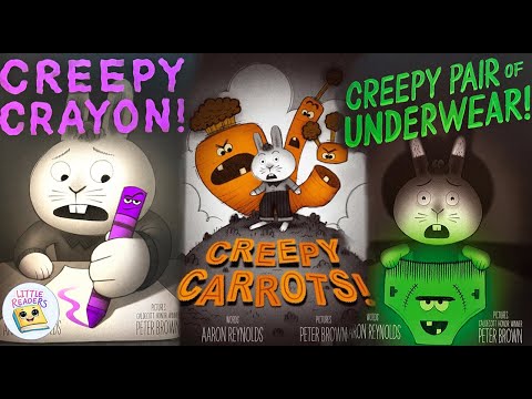 Creepy Crayons Carrots and Pair of Underwear Trilogy Animated Read Aloud kids story childrens Book
