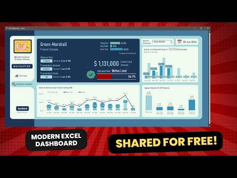 GitHub - Muyoouu/excel-ar-dashboard: An Excel-based dashboard to help ...