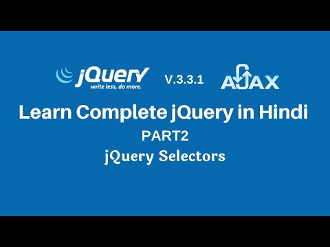 Learn jQuery Selectors in Hindi Part2 - Mind Luster