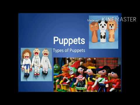Types of puppets....