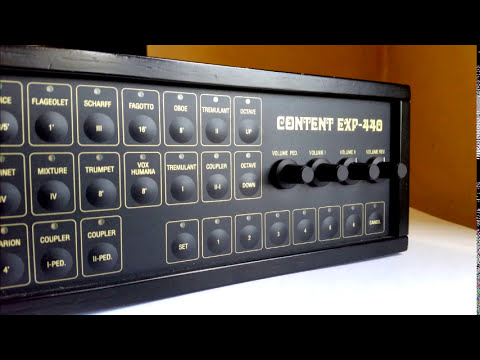 CONTENT EXP-440 MIDI Digital Organ Sound Module | Reverb