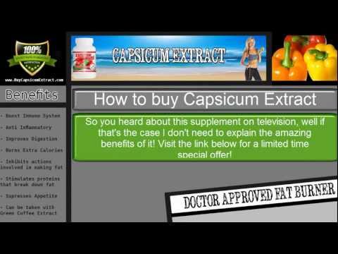 Capsicum Extract - Weight Loss Fat Burner