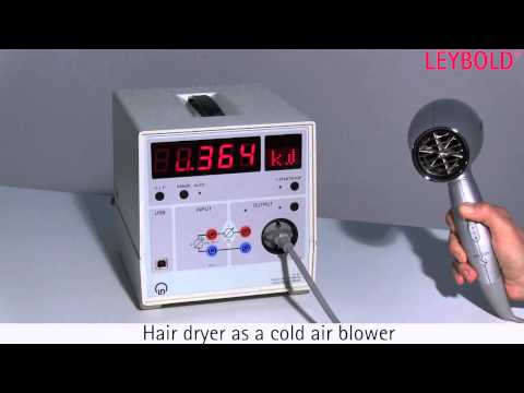 Joule- and wattmeter