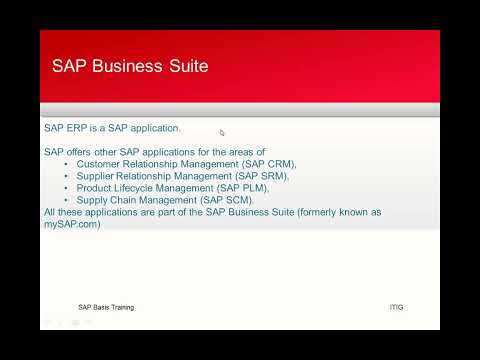 SAP Products Overview || What is SAP || SAP Products