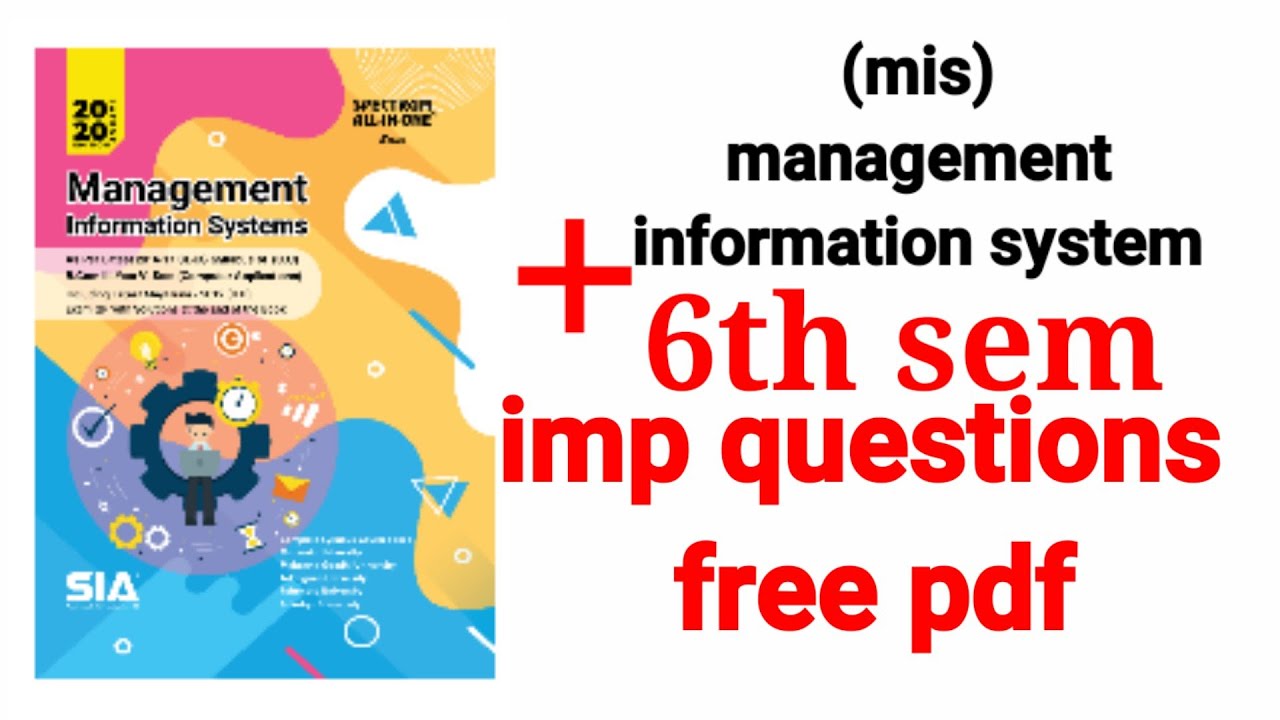 MIS material and imp questions free PDF