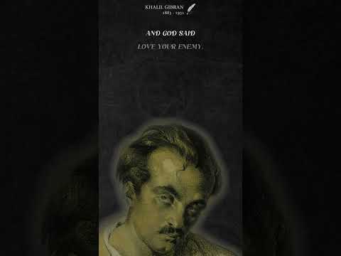 LOVE YOUR ENEMY | Khalil Gibran #shorts