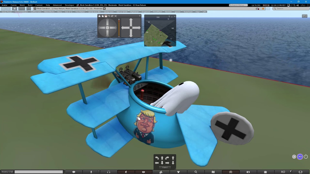 Testing textures in second life without uploading