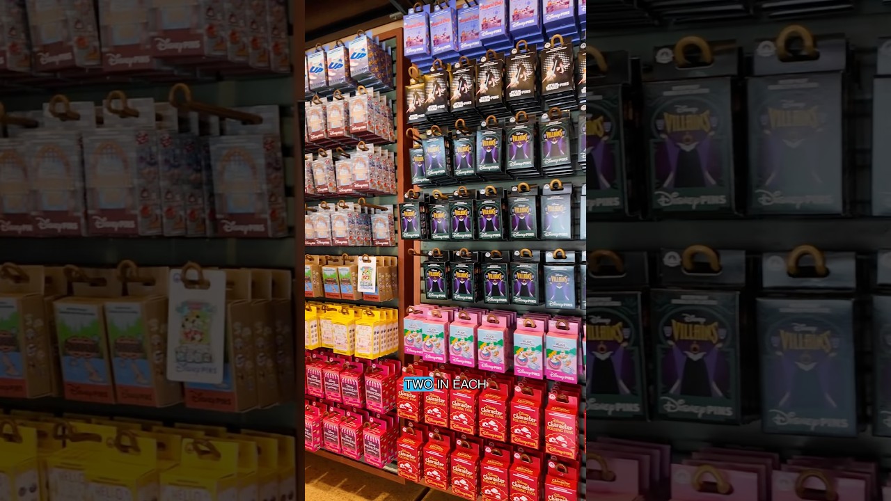 Current Mystery Pin Sets!💖 #disney #disneypins #disneypintrading #waltdisneyworld #disneysprings