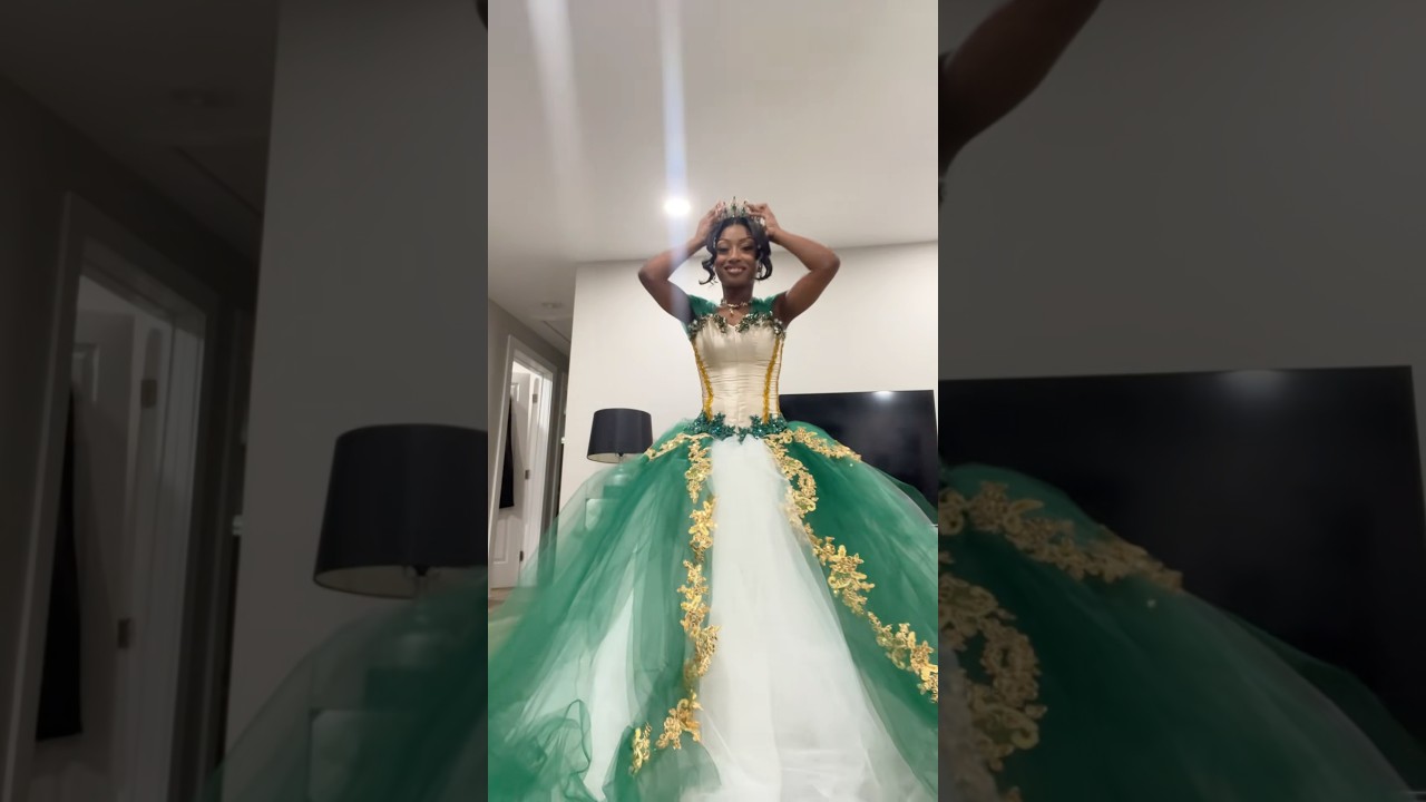 PRINCESS 👸🏽 TIANA IN THE FLESH #prom #prom2026 #princess