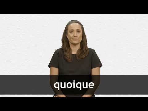 English Translation of “QUOIQUE” | Collins French-English Dictionary