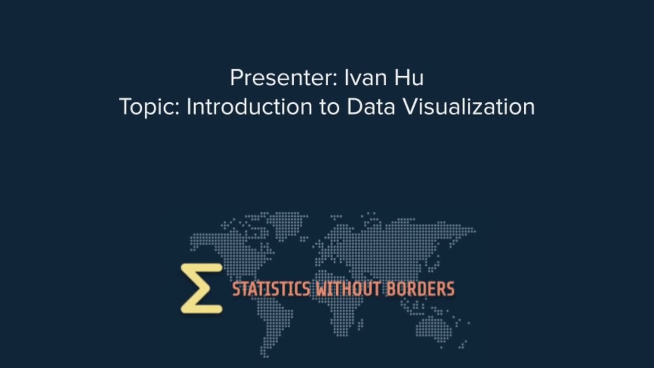 Introduction to Data Visualization —  SWB open online statistics courses